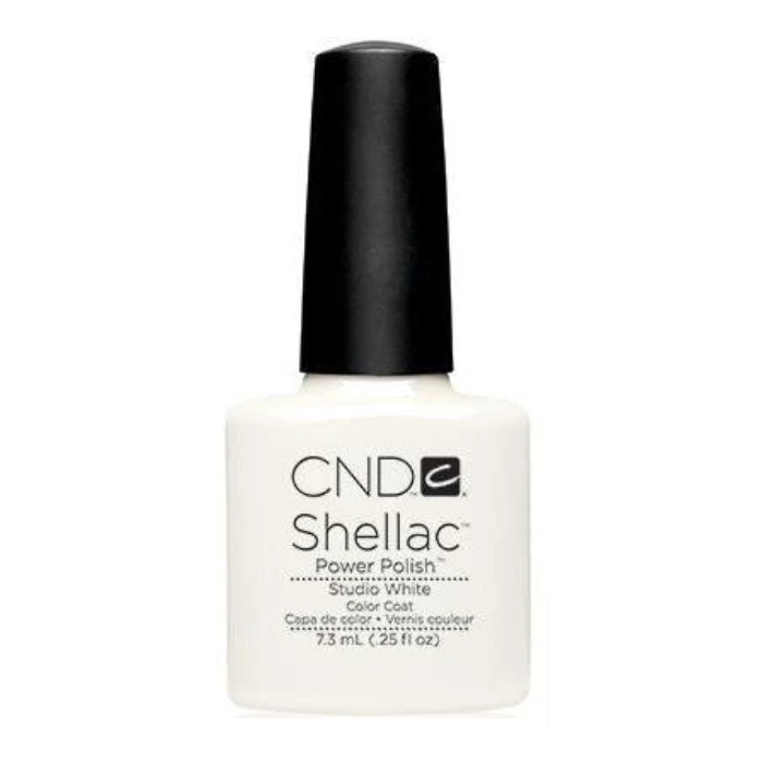 CND - Shellac Studio White 1/4 oz | Beauty & Personal Care — LIMOLIN