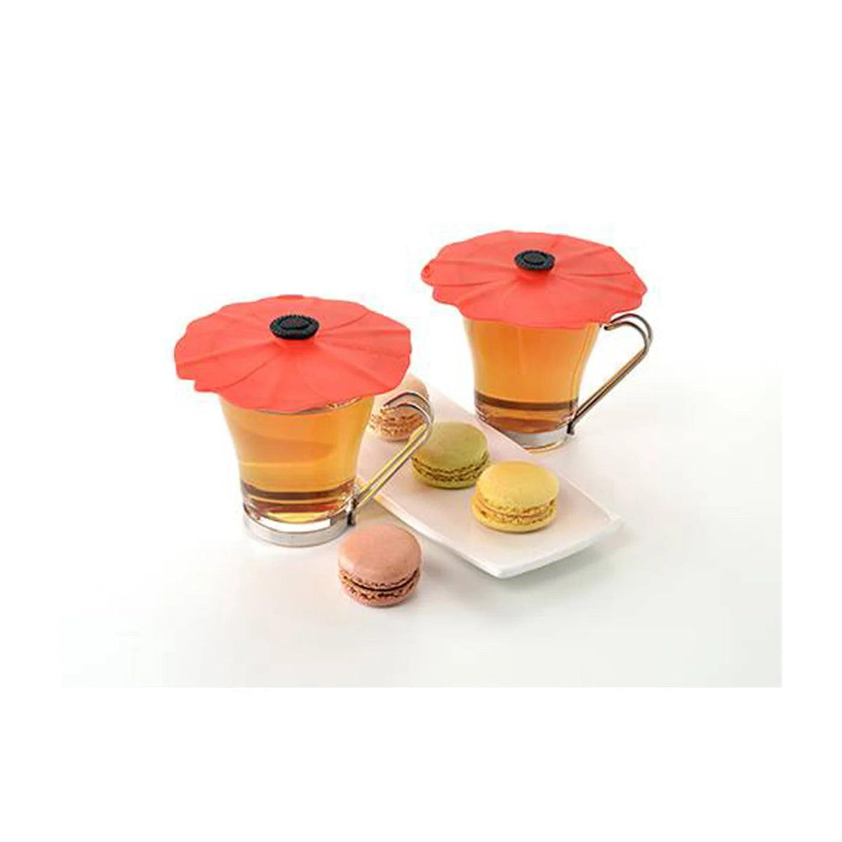Charles Viancin - Floral Poppy Drink Covers 10Cm/4 2/St | Home ...