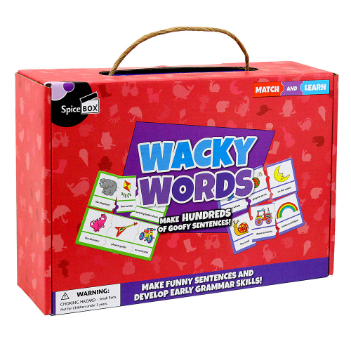SpiceBox - MATCH & LEARN - WACKY WORDS | Games & Toys — LIMOLIN