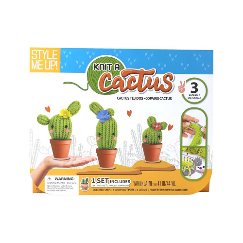 SpiceBox - STYLE ME UP - KNIT a CACTUS | Arts & Crafts — LIMOLIN