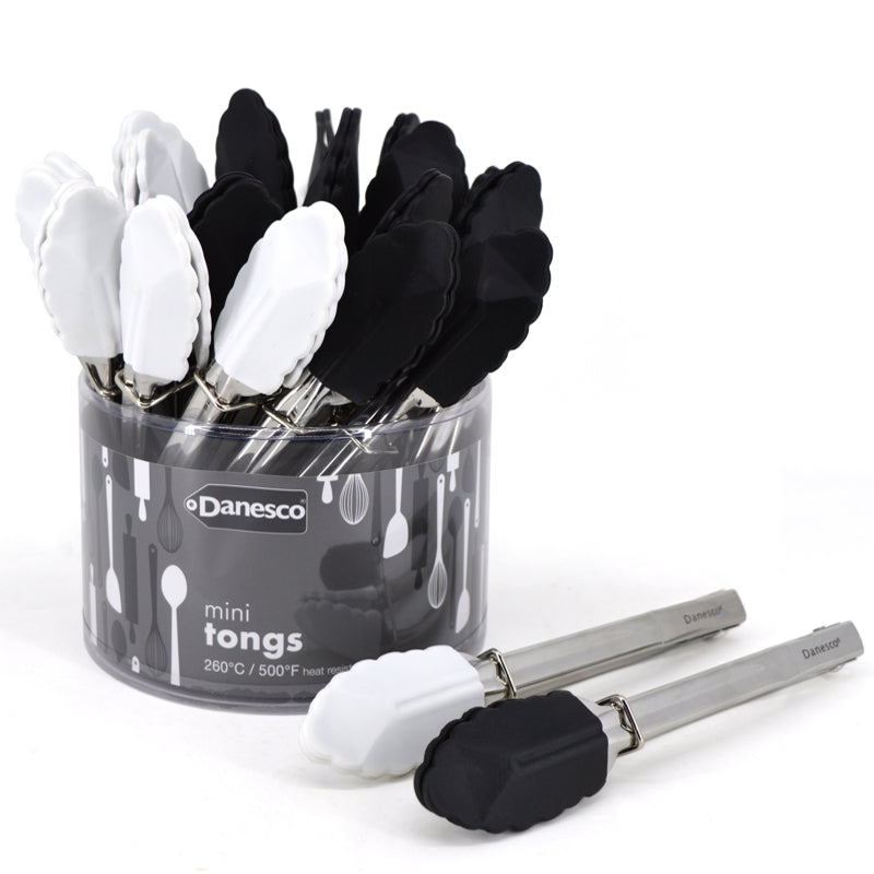 Danesco - Mini Tongs - 24pc CDU | Home & Kitchen — LIMOLIN
