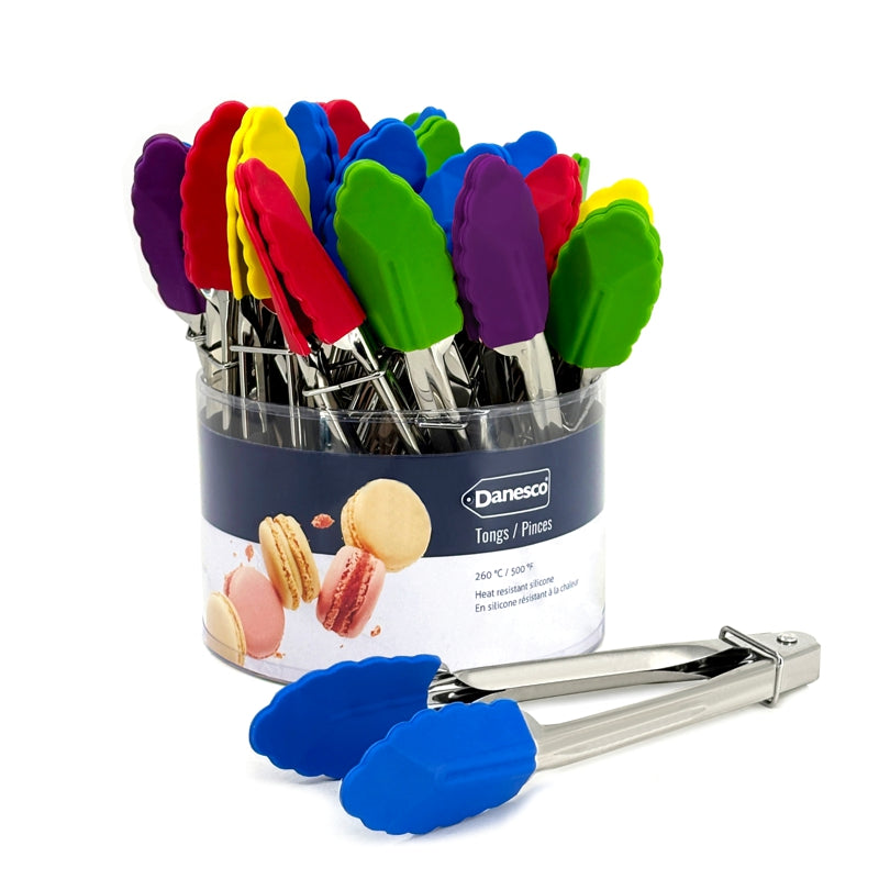 Danesco - Mini Tongs - 24pc CDU | Home & Kitchen — LIMOLIN