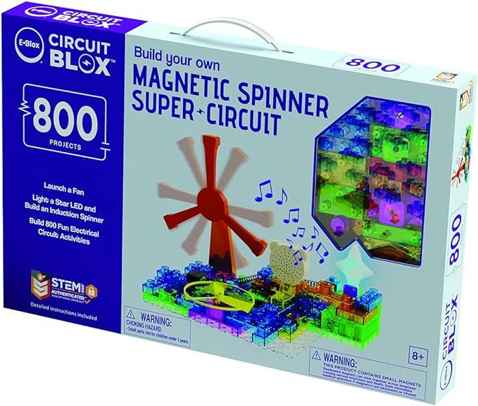 E-Blox - Build Your Own - Induction Spinner Super Circuit - 800 ...