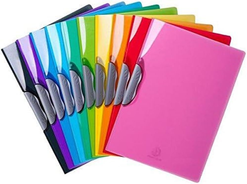 EXACOMPTA - CLIP FOLDER IDERAMA PP AST - ASSORTED COLOURS | Office ...