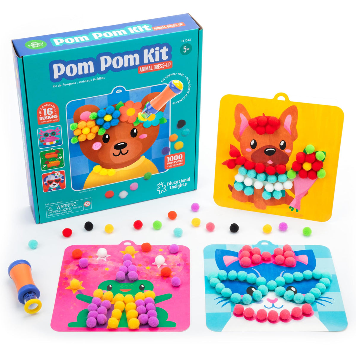 Educational Insights - Pom Pom Kit | Games & Toys — LIMOLIN