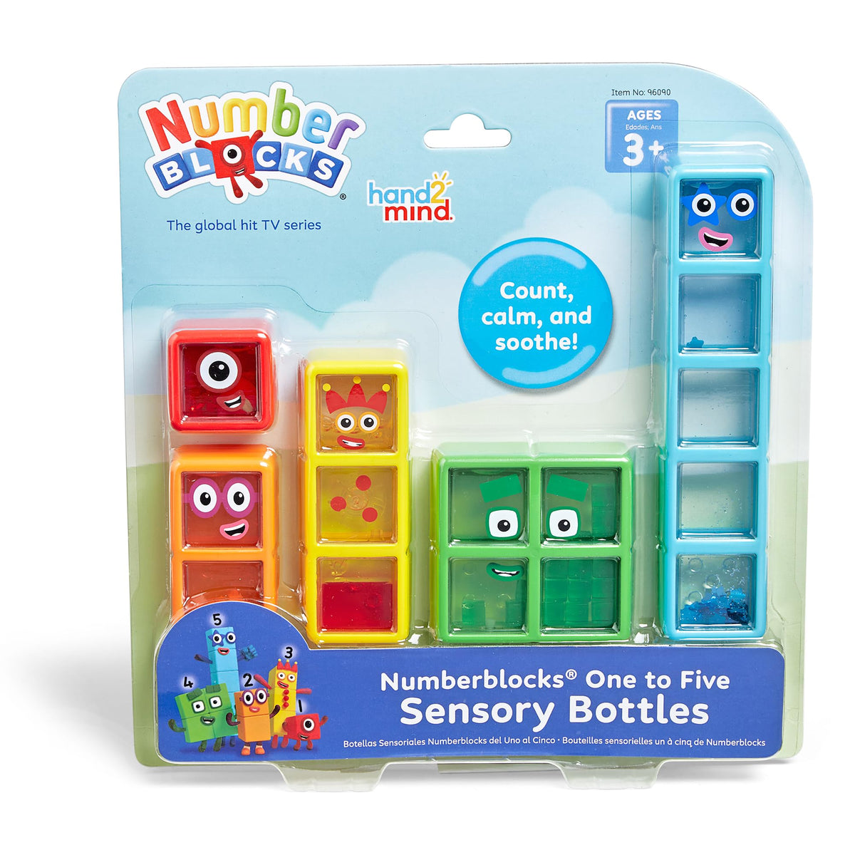 Hand 2 Mind - Numberblocks One To Five Sensory Bottles | Games & Toys ...