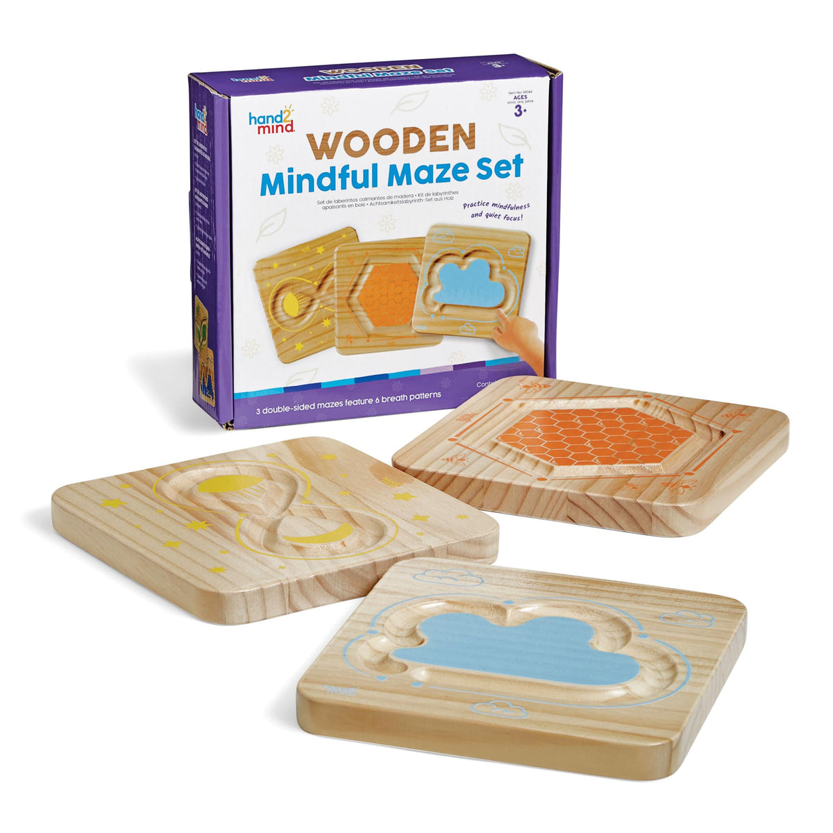 Hand 2 Mind - Wooden Mindful Maze Set | Games & Toys — LIMOLIN