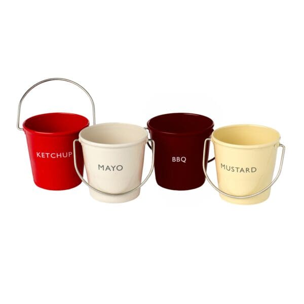 KITCHEN BASICS - Ranch Bucket Set 4/ST | Home & Kitchen — LIMOLIN