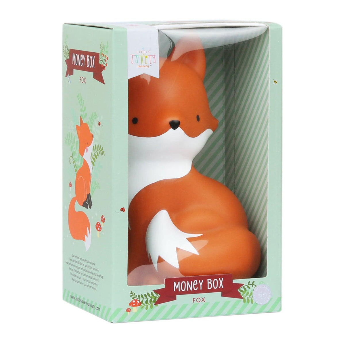 Little Lovely - Money Box - Fox | Games & Toys — LIMOLIN