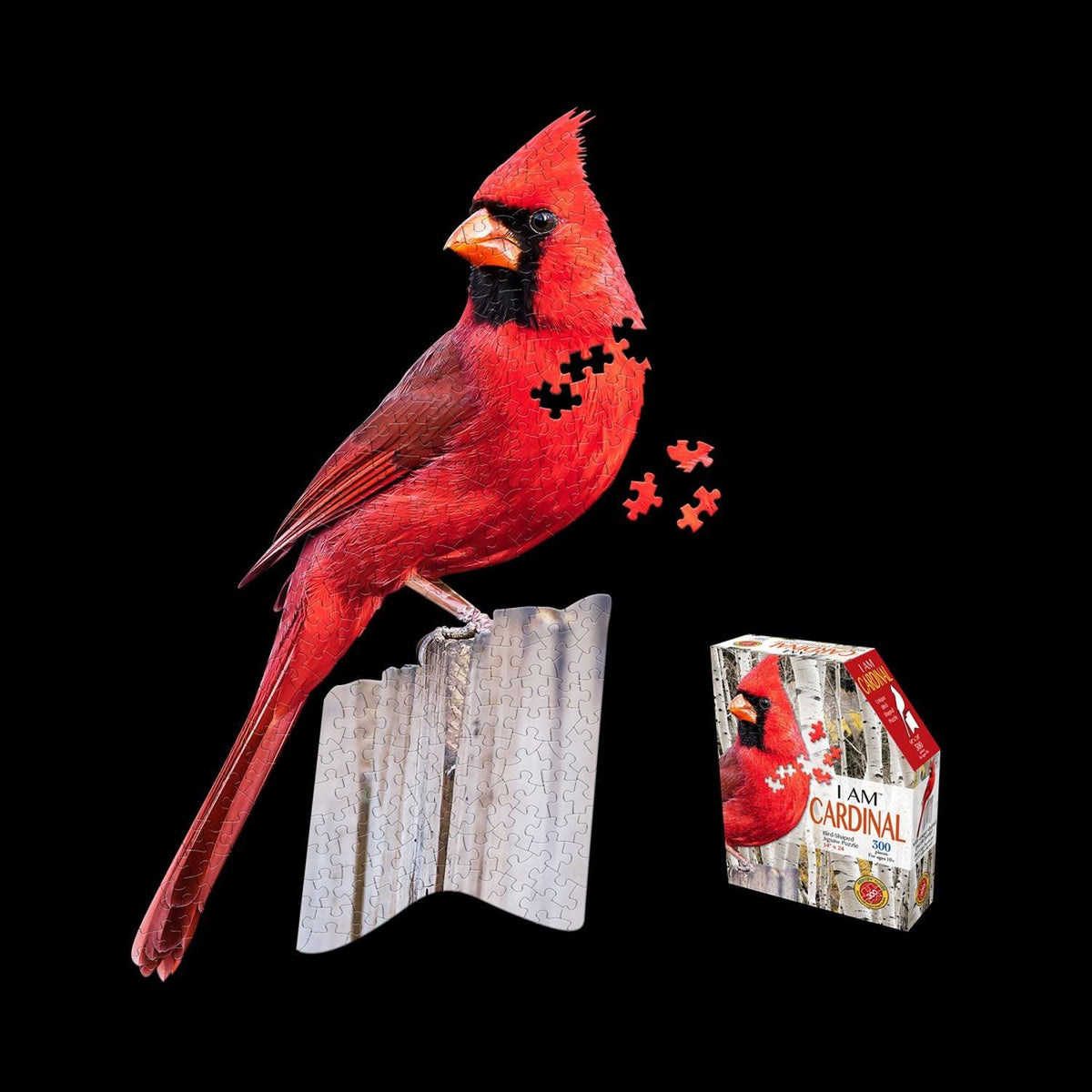 Madd Capp Puzzles - I Am Cardinal (300-Piece Puzzle)