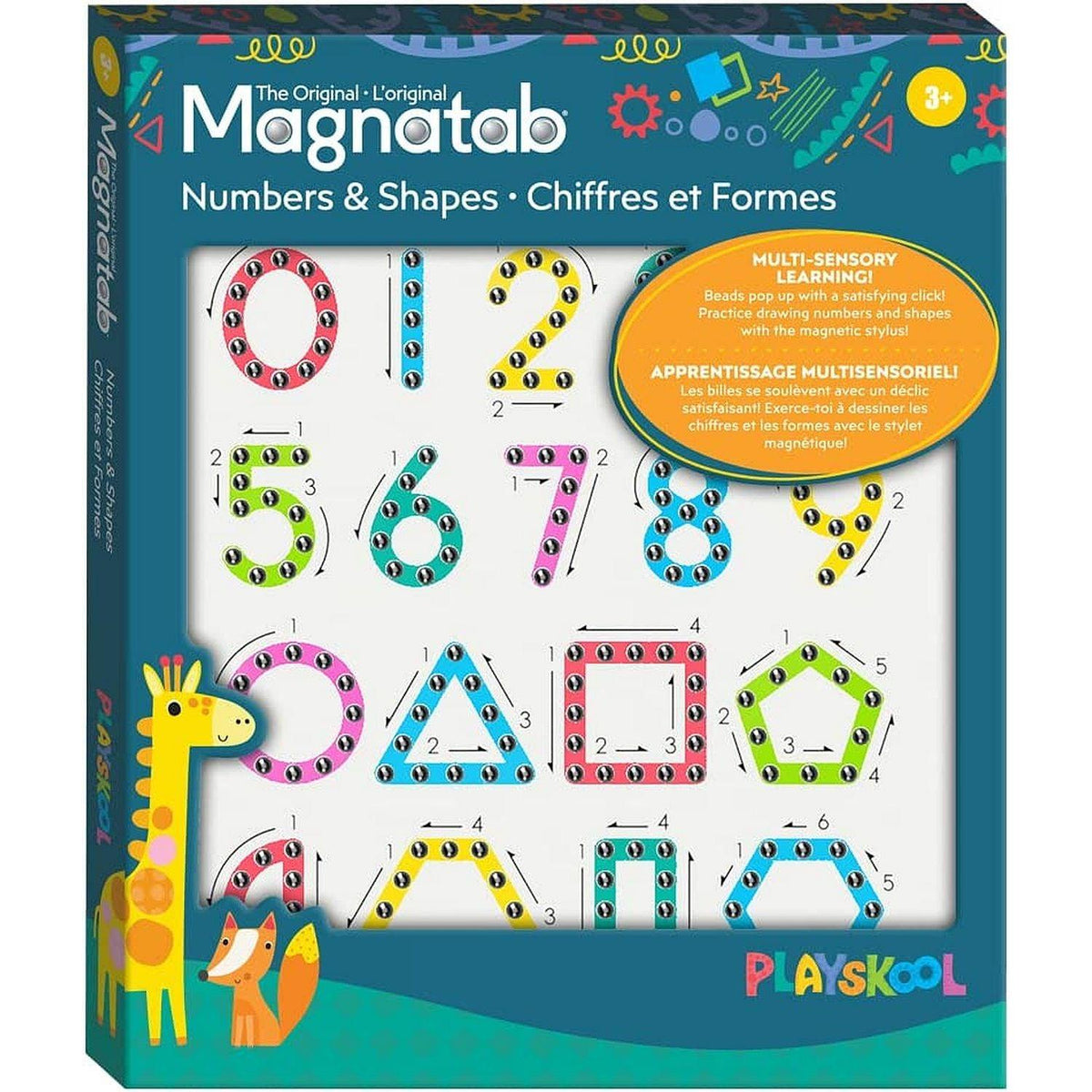 Play Monster - Playskool - Magnatab Numbers and Shapes | Games & Toys ...