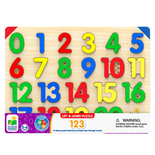 The Learning Journey - LIFT & LEARN 123 NUMBER PUZZLE | Games & Toys ...