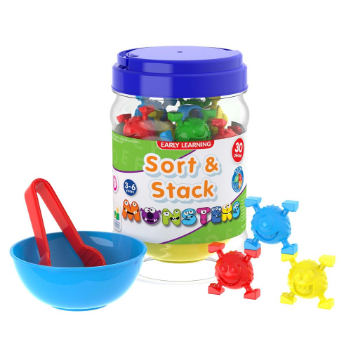 The Learning Journey - SORT & STACK MONSTERS | Games & Toys — LIMOLIN