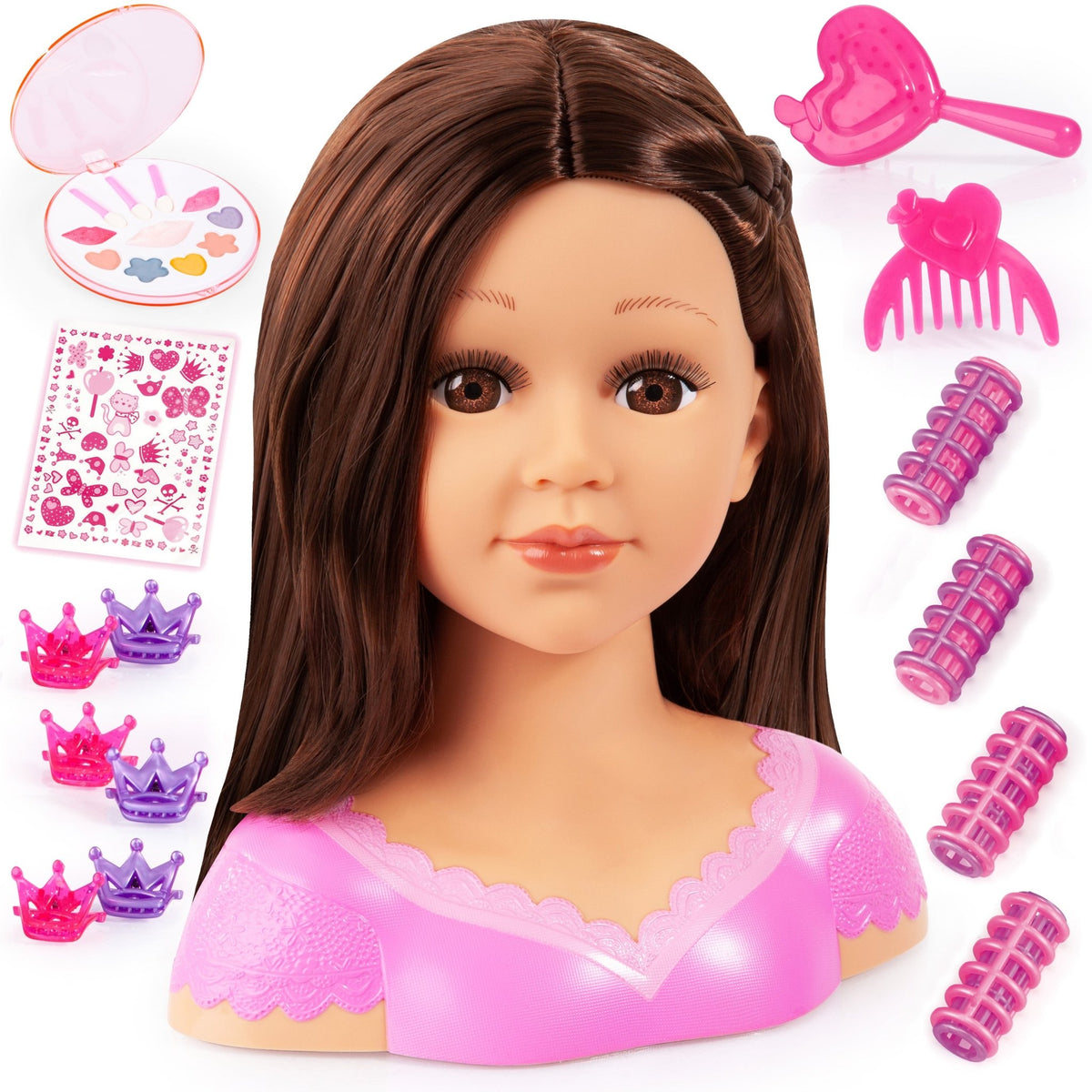 Bayer Design - CHARLENE SUPER MODEL: BROWN HAIR & EYES | Games & Toys ...