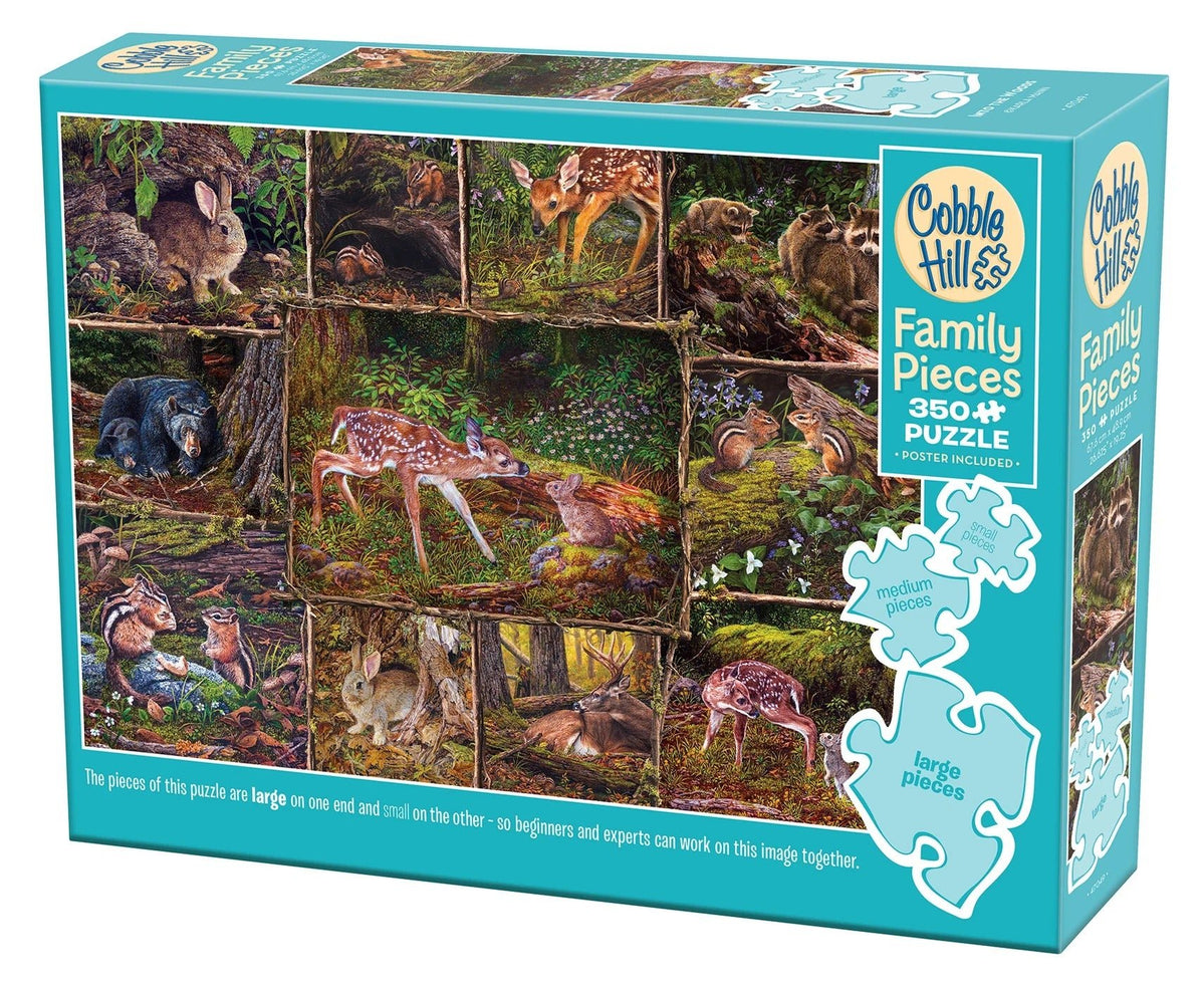 Cobble Hill - Into the Woods | Family Pieces 350 | Games & Toys — LIMOLIN