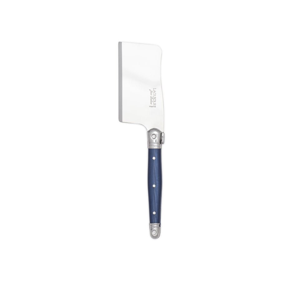 Jean Dubost - Laguiole Mini Cleaver Dark Blue Handle | — LIMOLIN