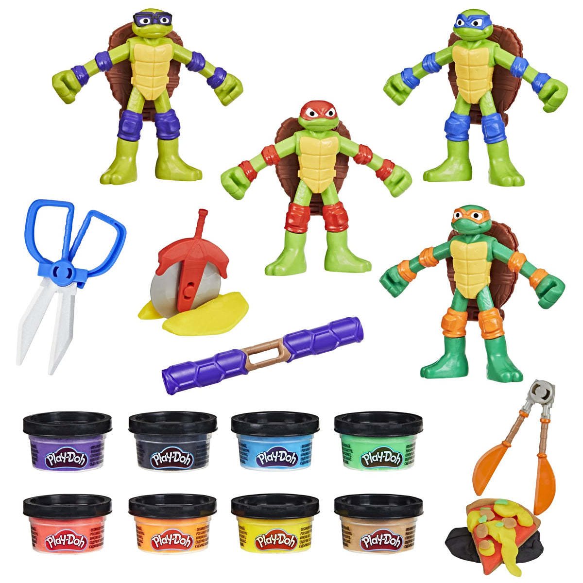 Play-Doh - TMNT COWABUNGA CREATIONS MULTIPACK | Toys & Games — LIMOLIN